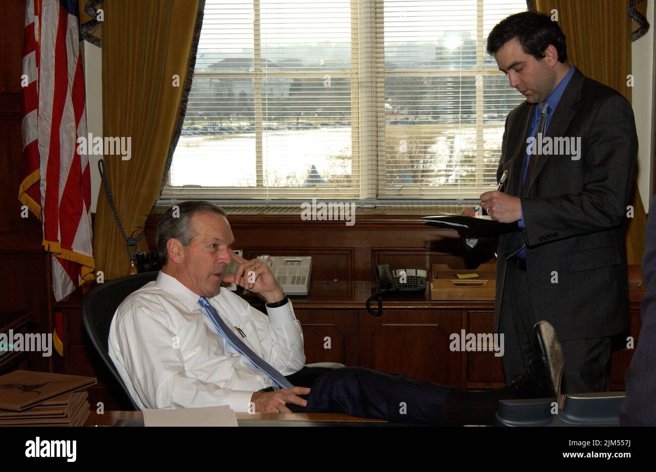 Office of the Secretary - Secretary Donald Evans with Senators ...
