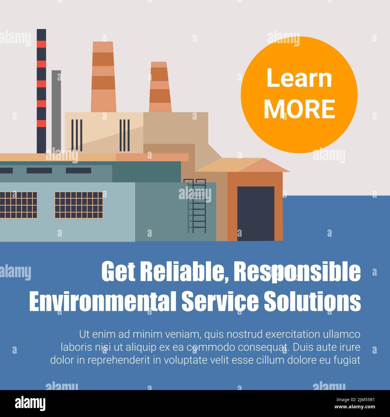 Get reliable, responsible environmental service Stock Vector Image ...