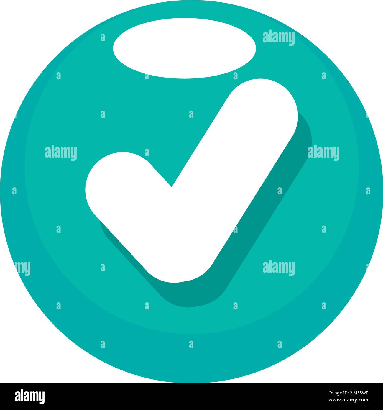 green check symbol Stock Vector Image & Art - Alamy