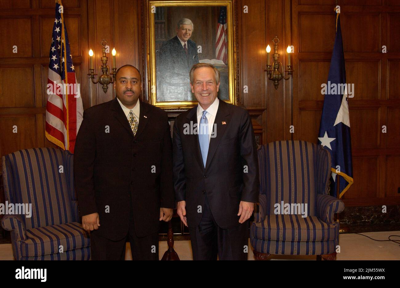 Office of the Secretary - Secretary Donald Evans with Senators ...