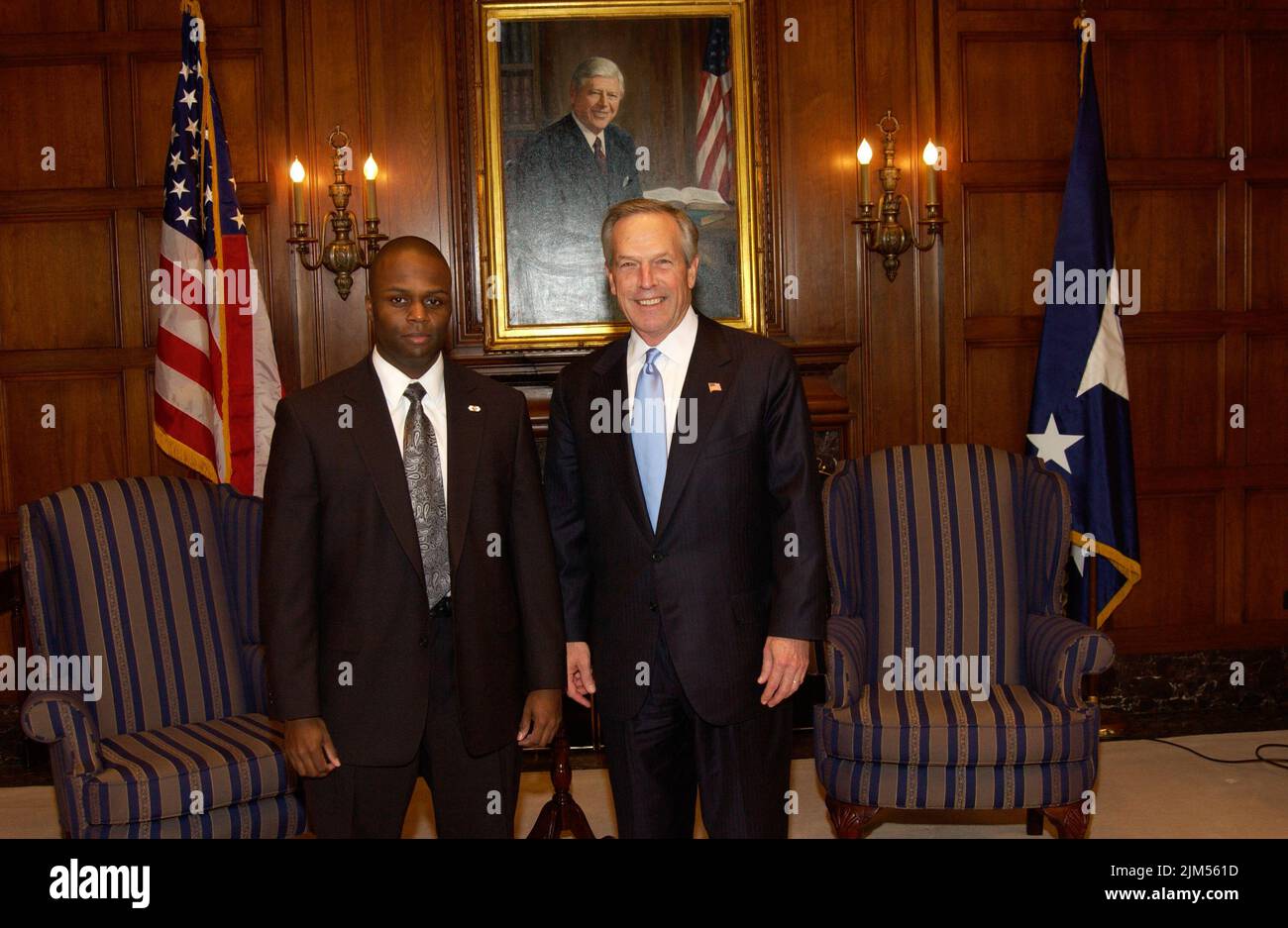 Office of the Secretary - Secretary Donald Evans with Members of ...