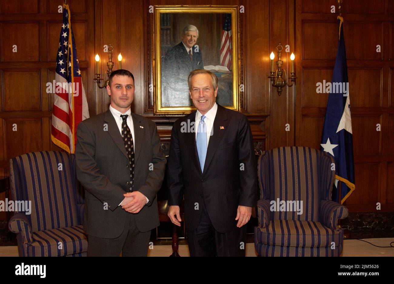 Office of the Secretary - Secretary Donald Evans with Members of ...