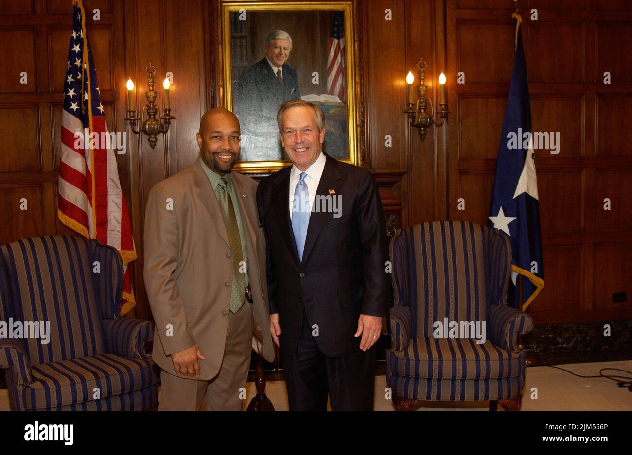 Office of the Secretary - Secretary Donald Evans with Members of ...
