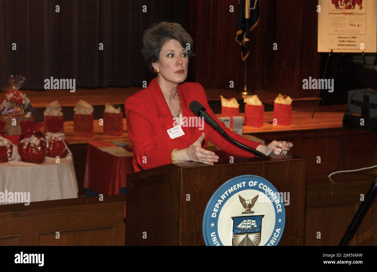 Office of Human Resources Management - Red Dress Event Stock Photo - Alamy