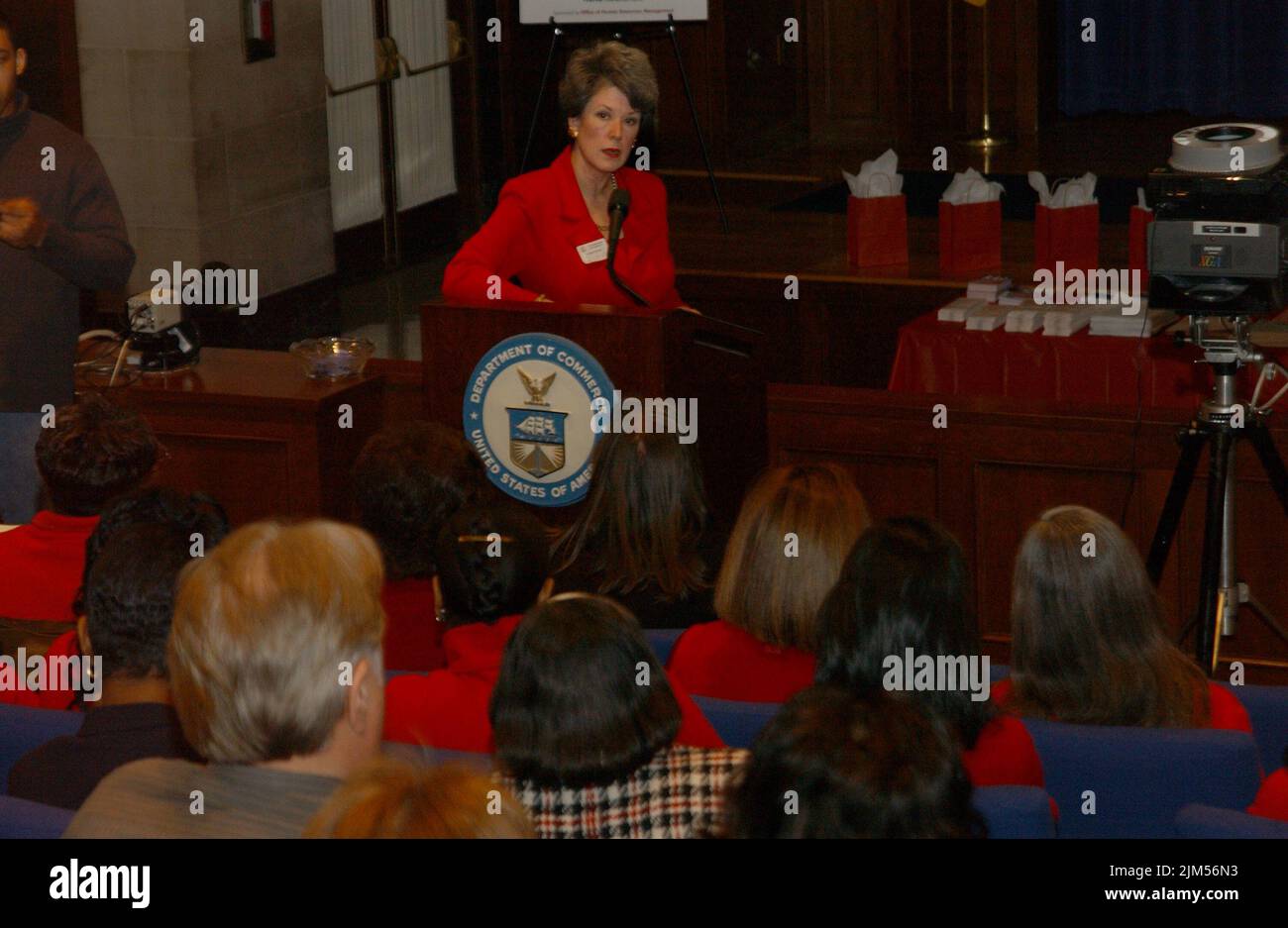 Office of Human Resources Management - Red Dress Event Stock Photo - Alamy