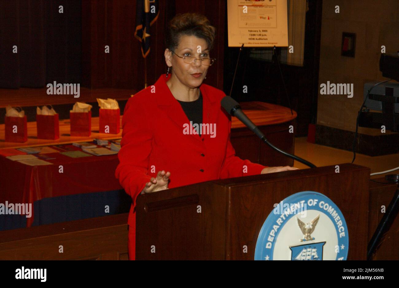 Office of Human Resources Management - Red Dress Event Stock Photo - Alamy