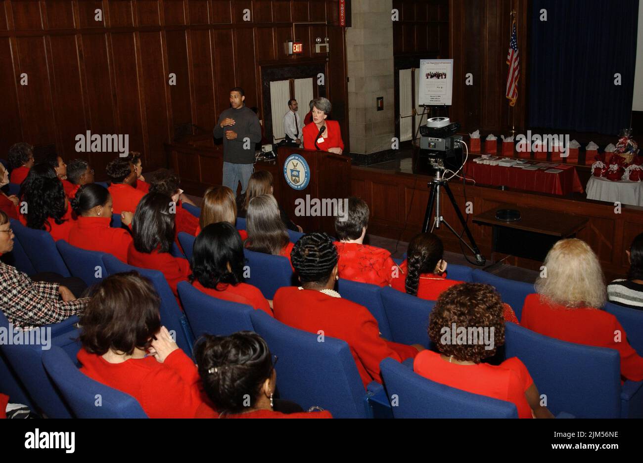 Office of Human Resources Management - Red Dress Event Stock Photo - Alamy