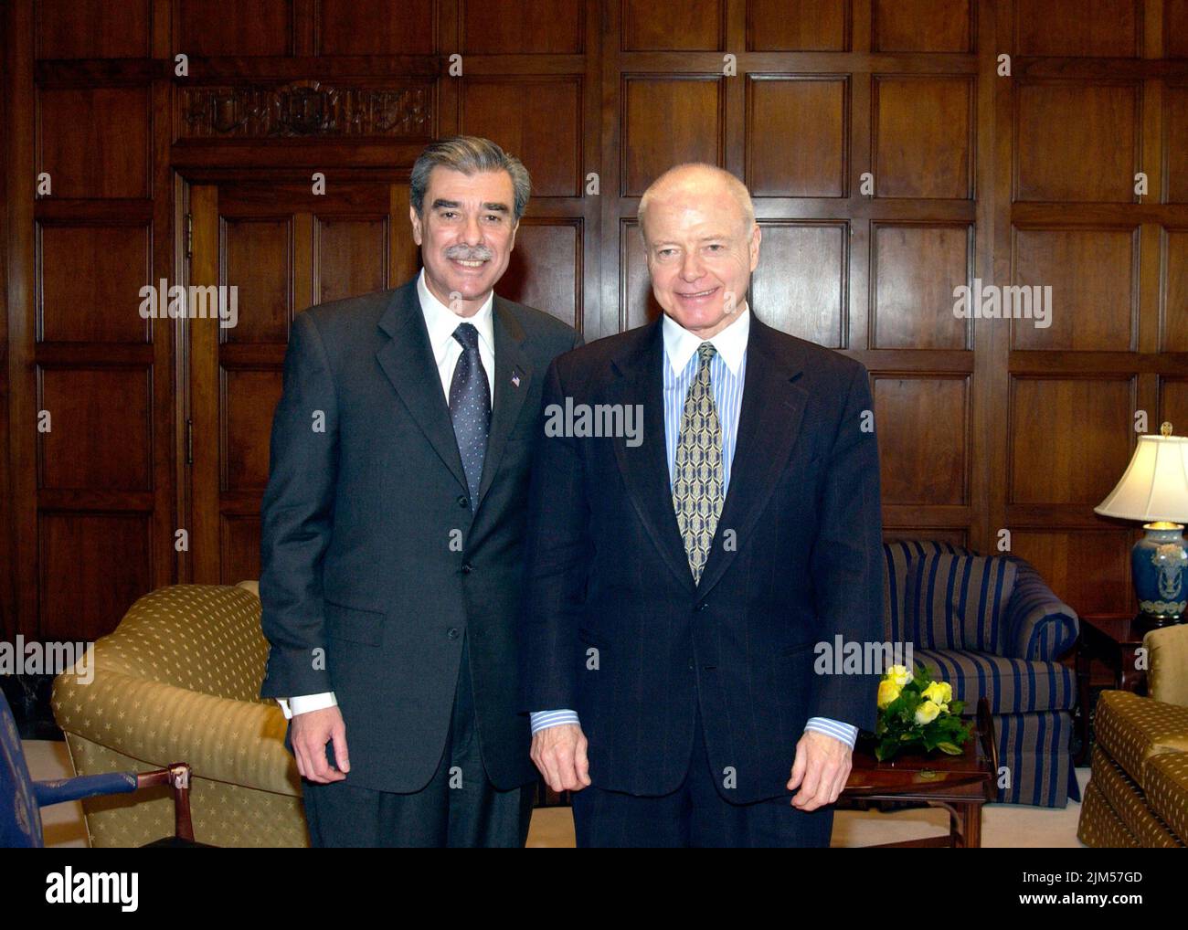 Office of the Secretary - Secretary Gutierrez with Andrew Somers Stock Photo - Alamy