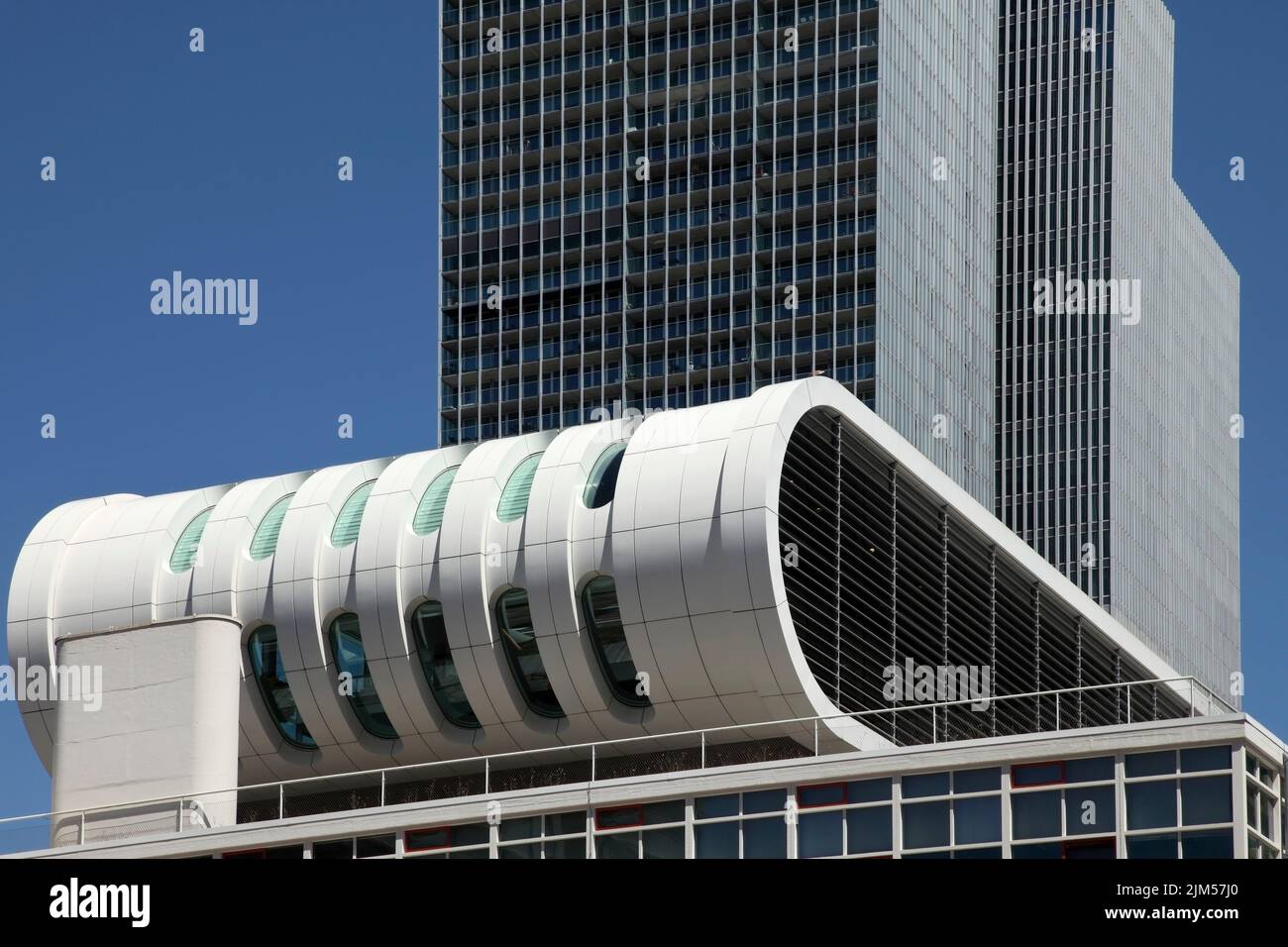 The Nederlands Fotomuseum and De Rotterdam vertical city, Rotterdam ...