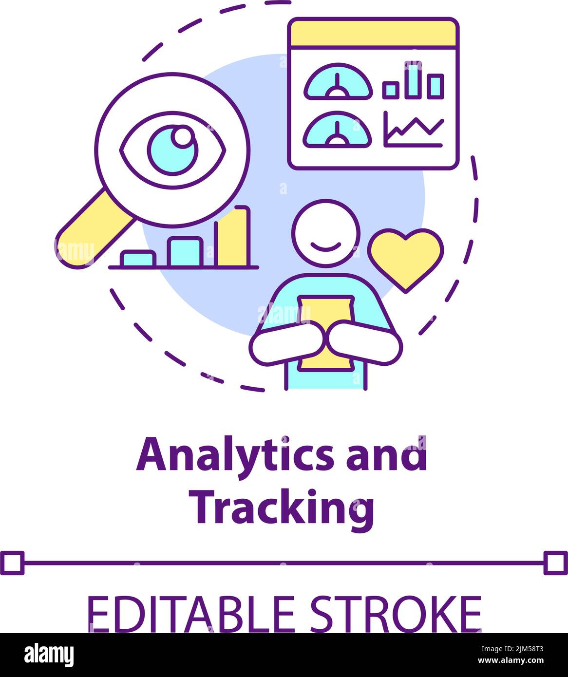 Feature tracking Stock Vector Images - Alamy