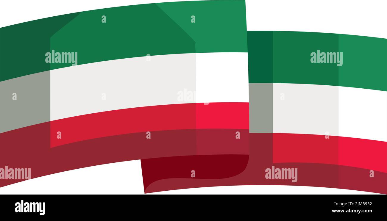 mexican flag waving Stock Vector Image & Art - Alamy
