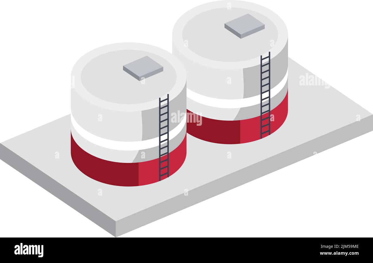 Manufacturing tanks Stock Vector Images - Alamy