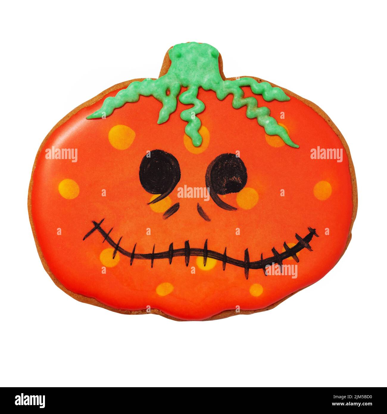 Halloween goodies. Gingerbread in the form of a pumpkin for Halloween ...