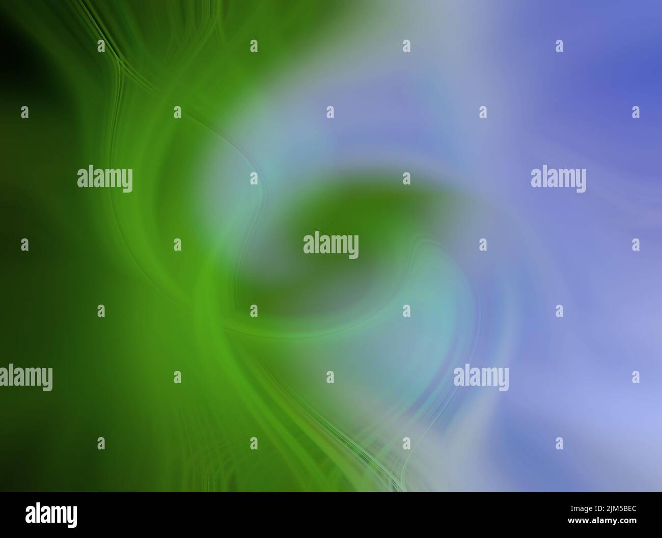 A digital render of an abstract green blue swirling wallpaper for ...