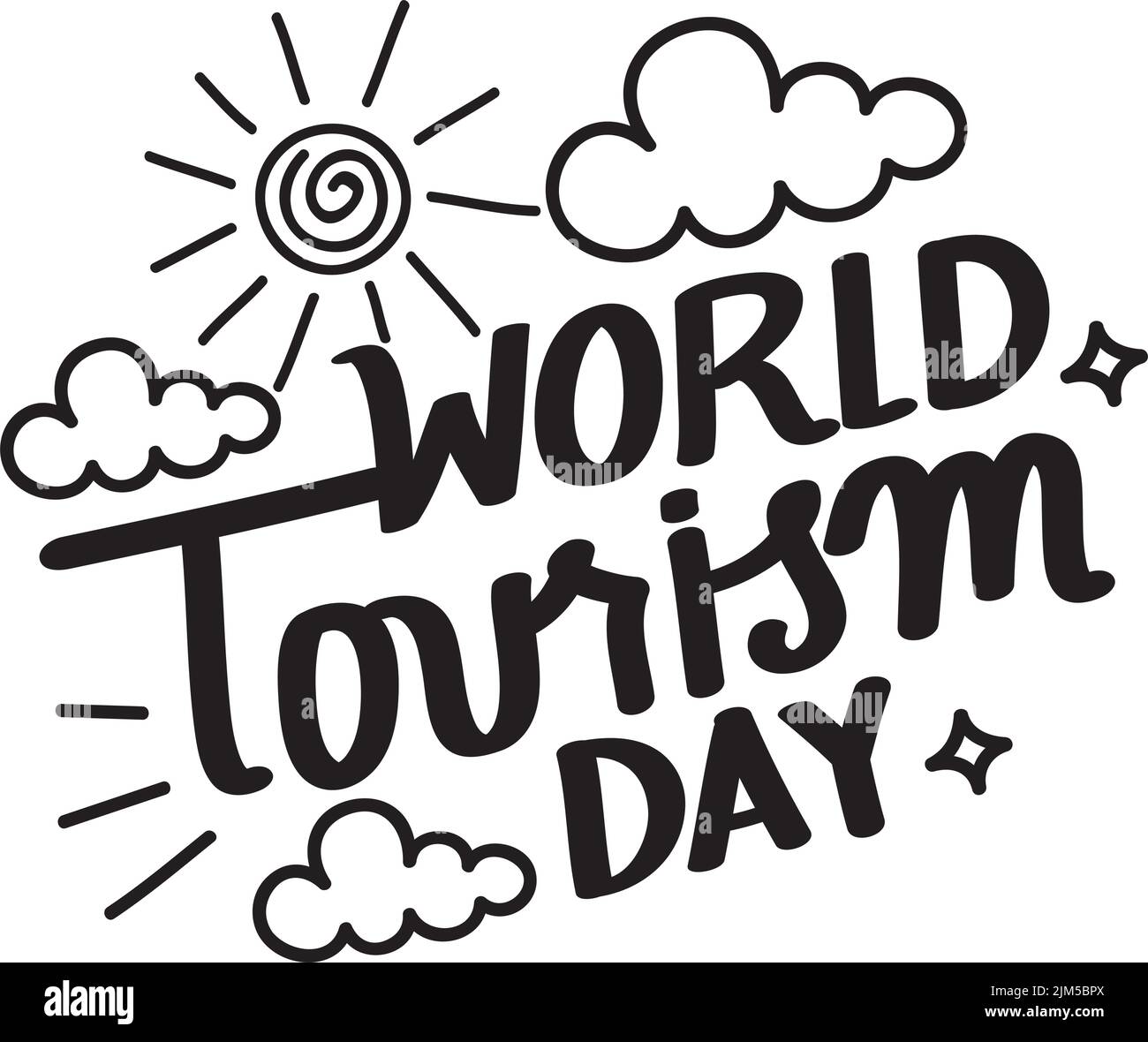 world tourism day lettering Stock Vector Image & Art - Alamy
