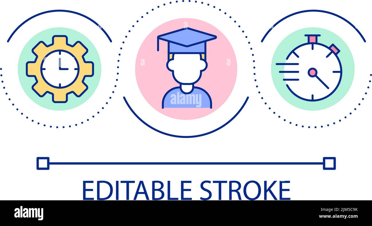 Fast learner student loop concept icon Stock Vector Image & Art - Alamy Fast learner student loop concept icon Stock Vector Image & Art - Alamy