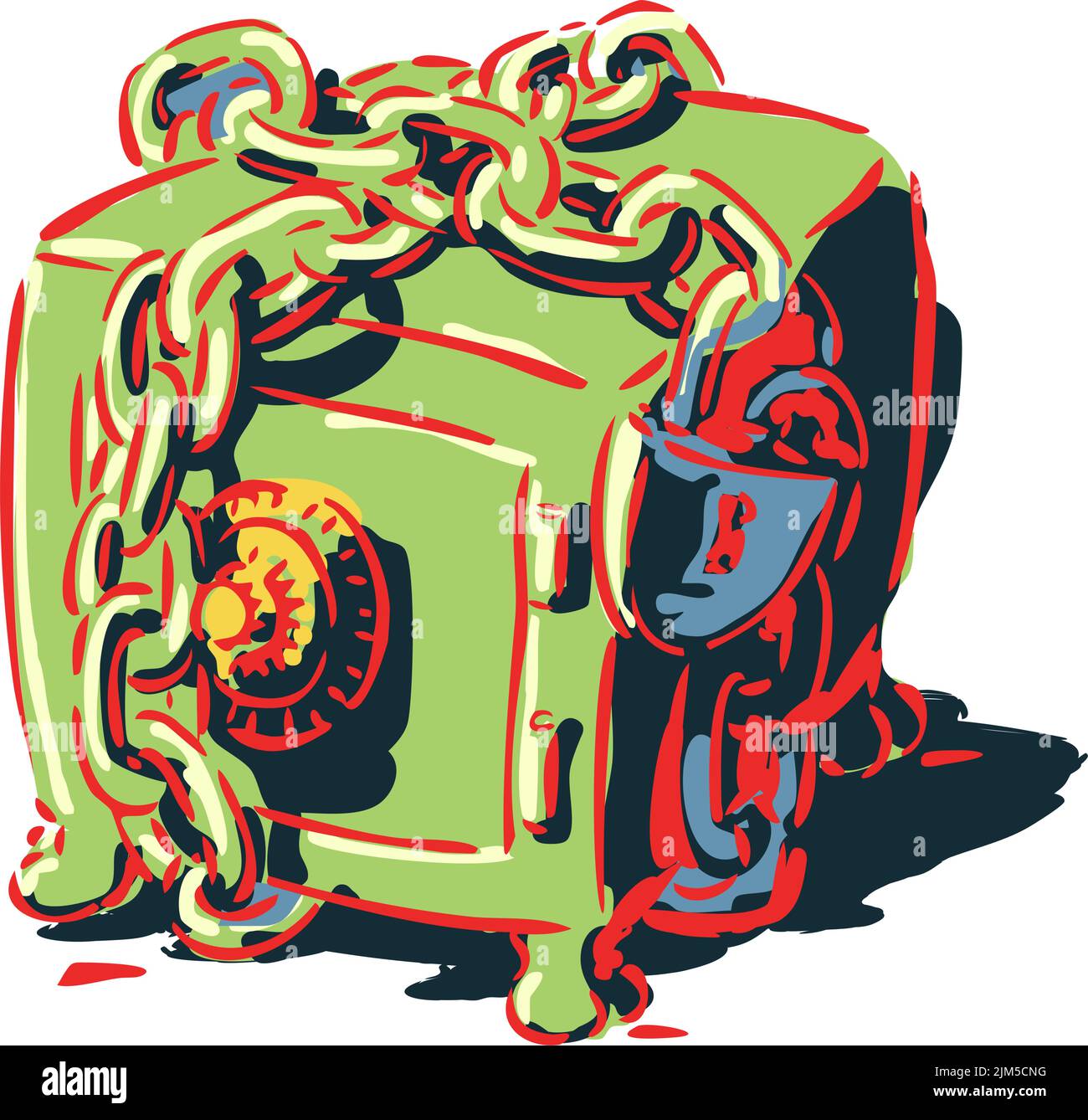 Antique safe deposit box hi-res stock photography and images - Alamy