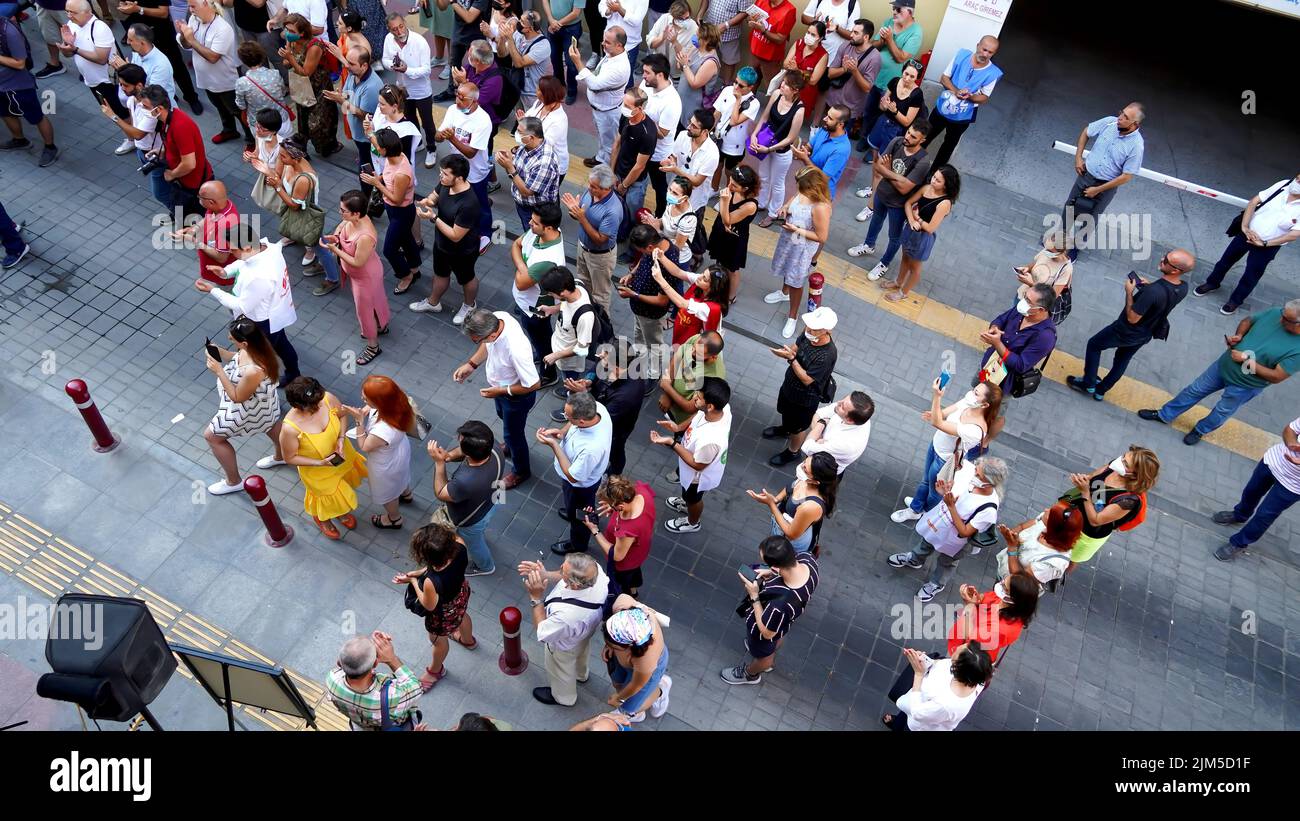 Izmir, Turkey, Turkey. 3rd Aug, 2022. Union of Chambers of Turkish ...