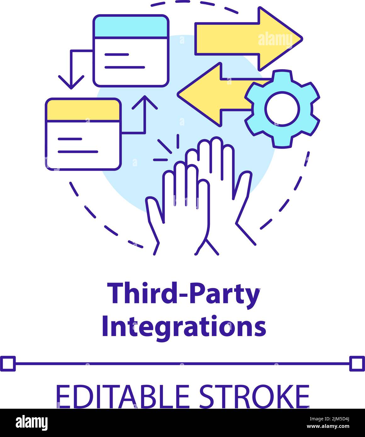 Third party Stock Vector Images - Alamy