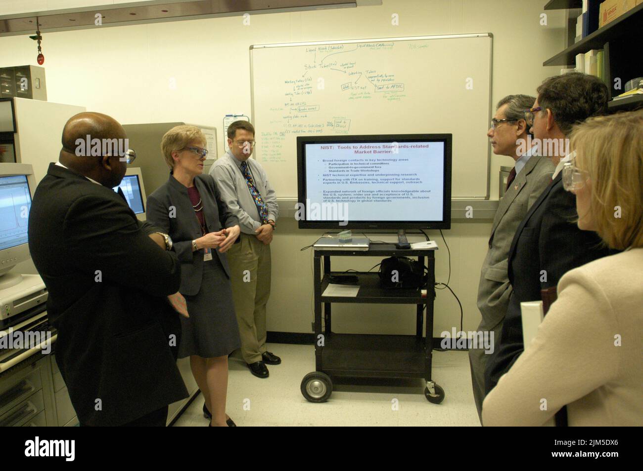 Office of the Secretary - NIST Site Visit Stock Photo - Alamy