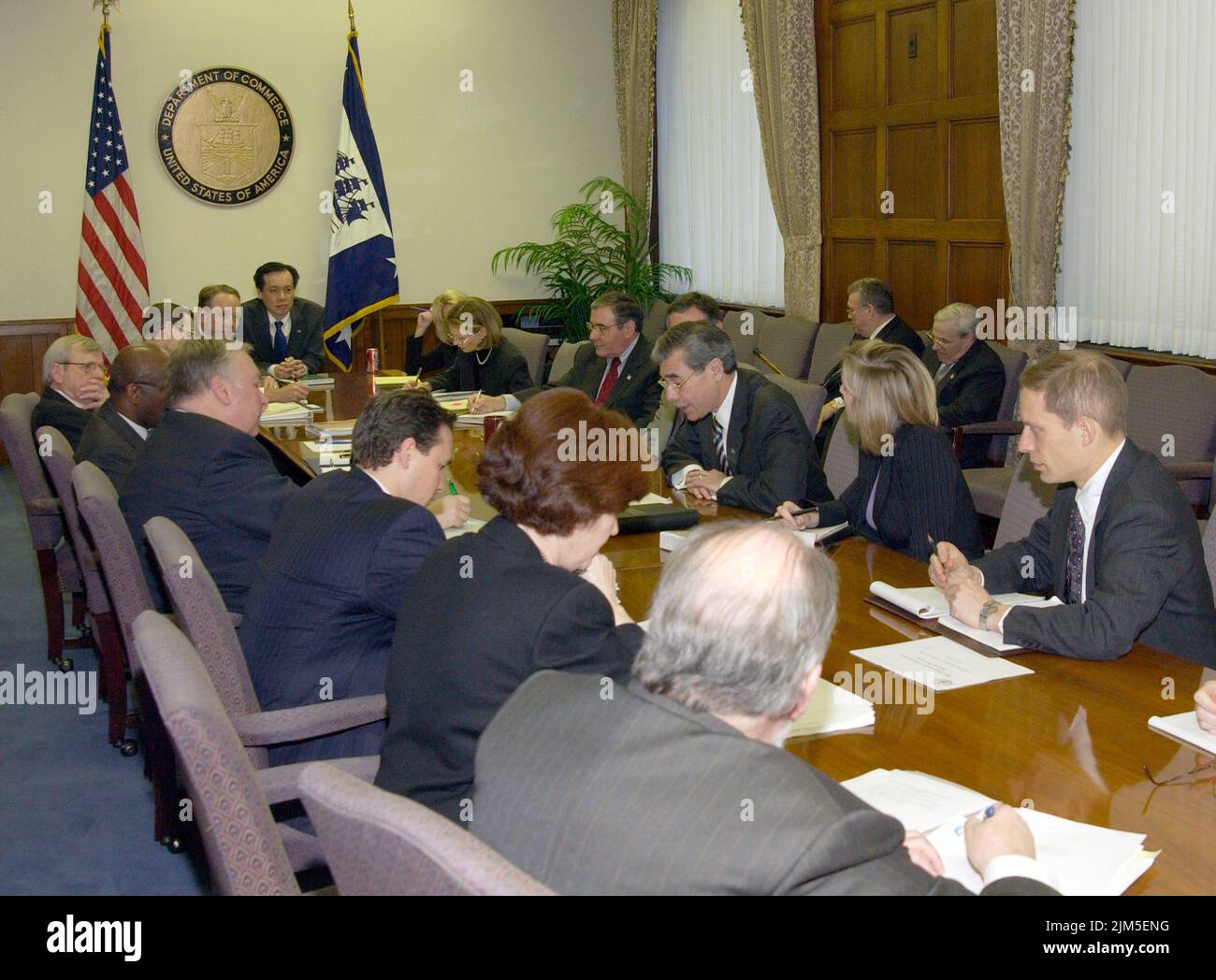 Office of the Secretary - Executive Management Team Meeting Stock Photo ...