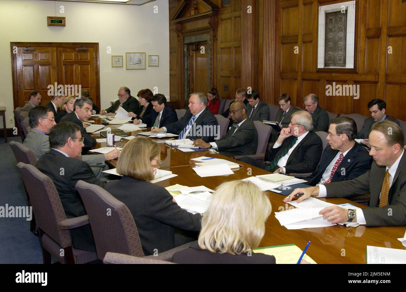 Office of the Secretary - Executive Management Team Meeting Stock Photo ...