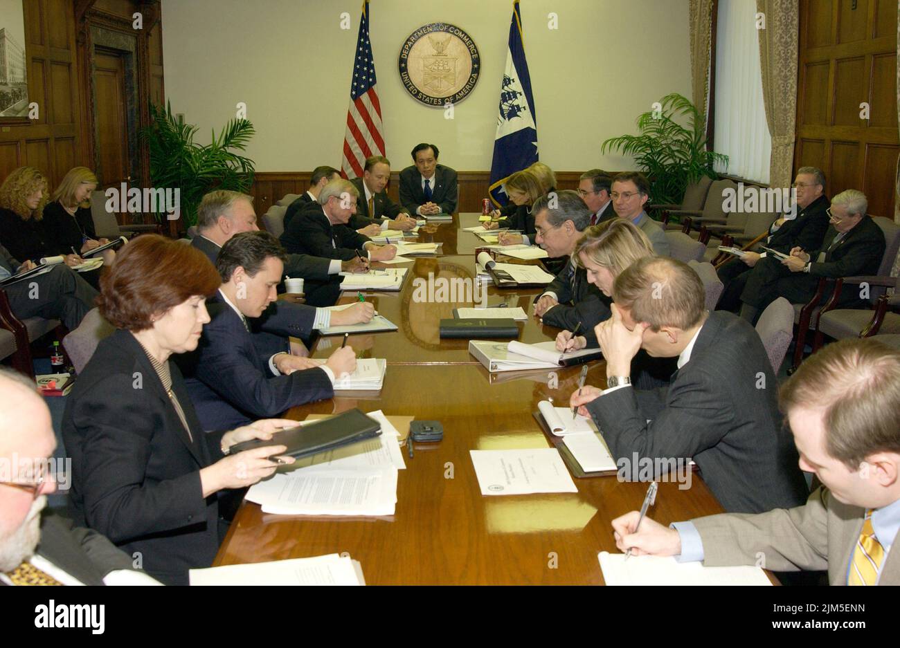 Office of the Secretary - Executive Management Team Meeting Stock Photo ...
