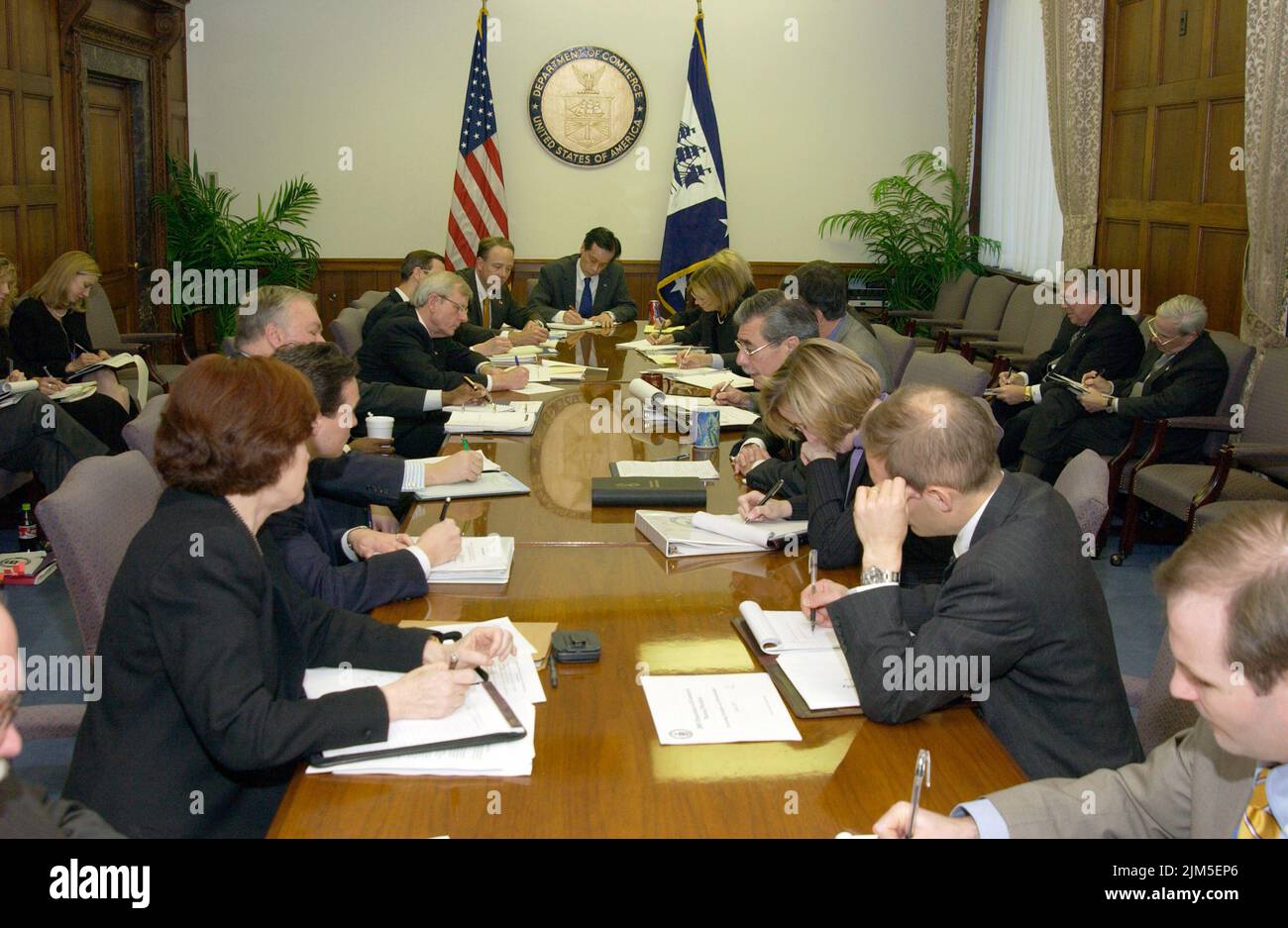 Office of the Secretary - Executive Management Team Meeting Stock Photo ...