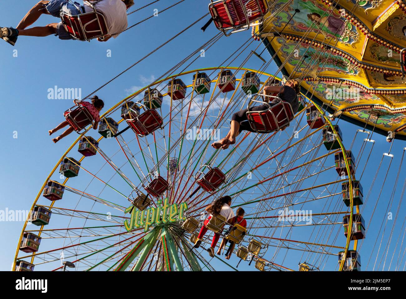 Cranger Kirmes, Herne, NRW, Germany, 04th Aug 2022. A traditional ...