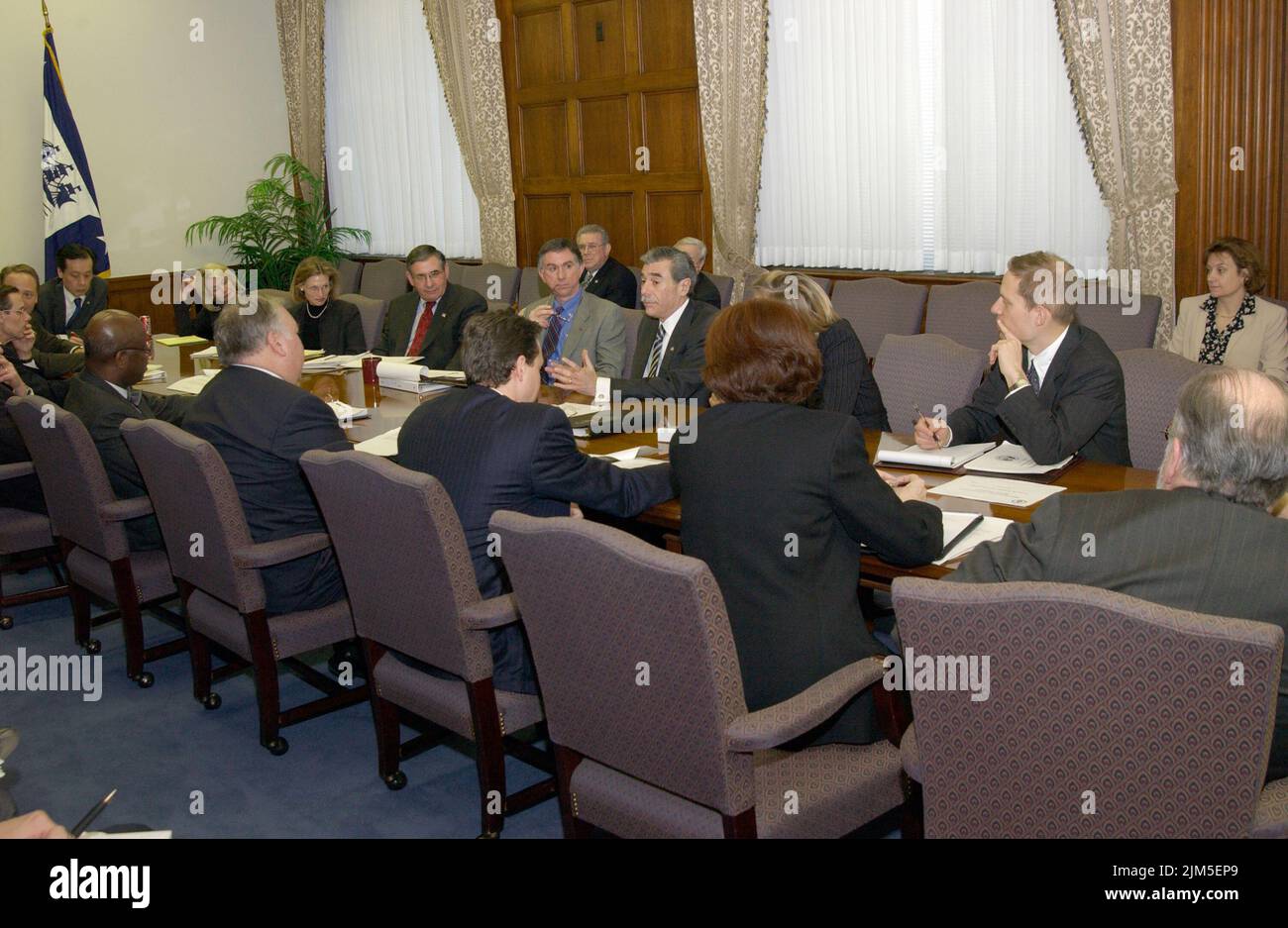 Office of the Secretary - Executive Management Team Meeting Stock Photo ...