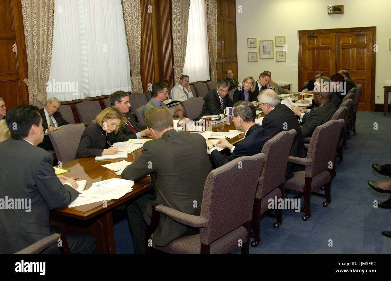 Office of the Secretary - Executive Management Team Meeting Stock Photo ...