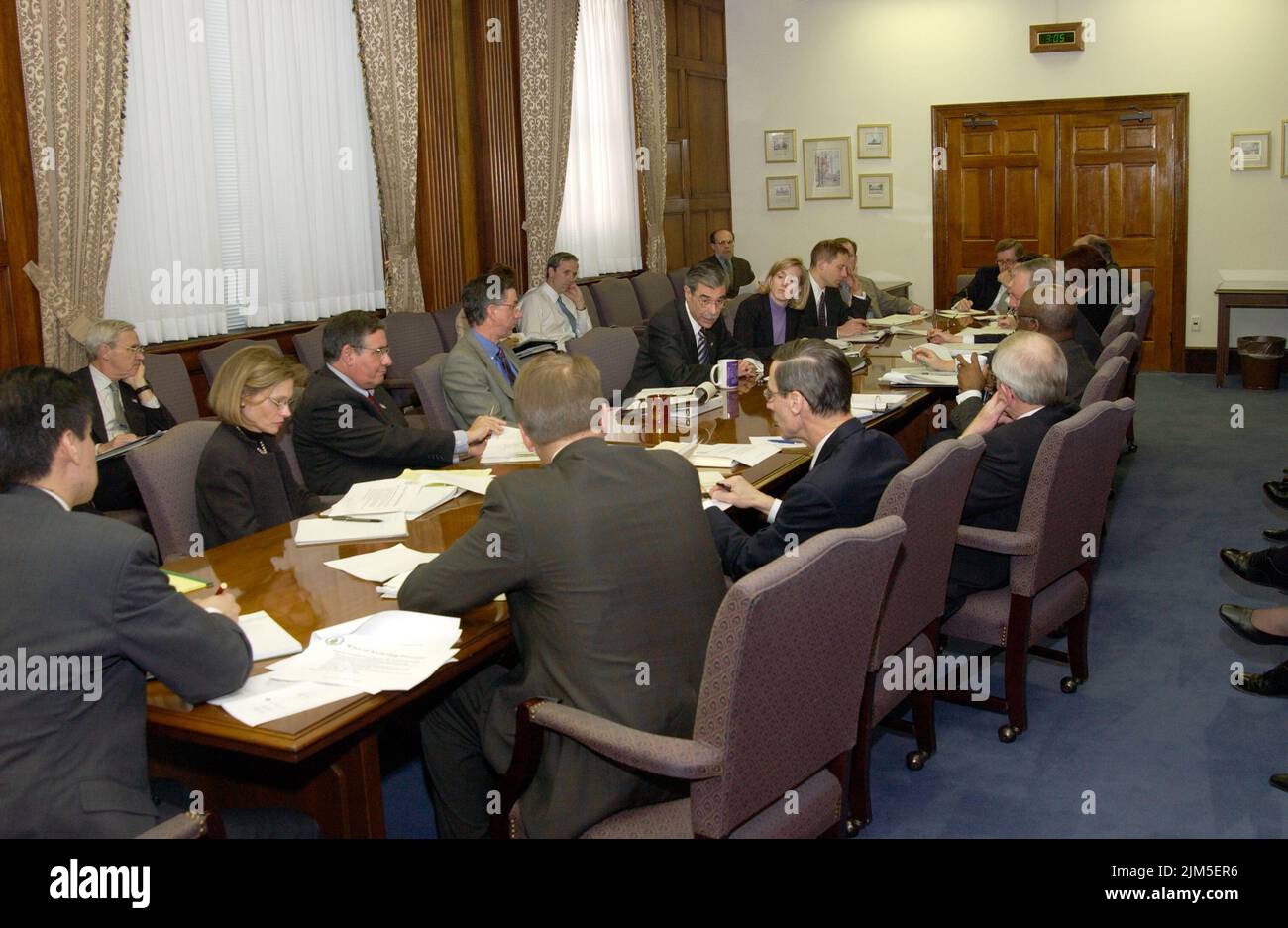 Office of the Secretary - Executive Management Team Meeting Stock Photo ...