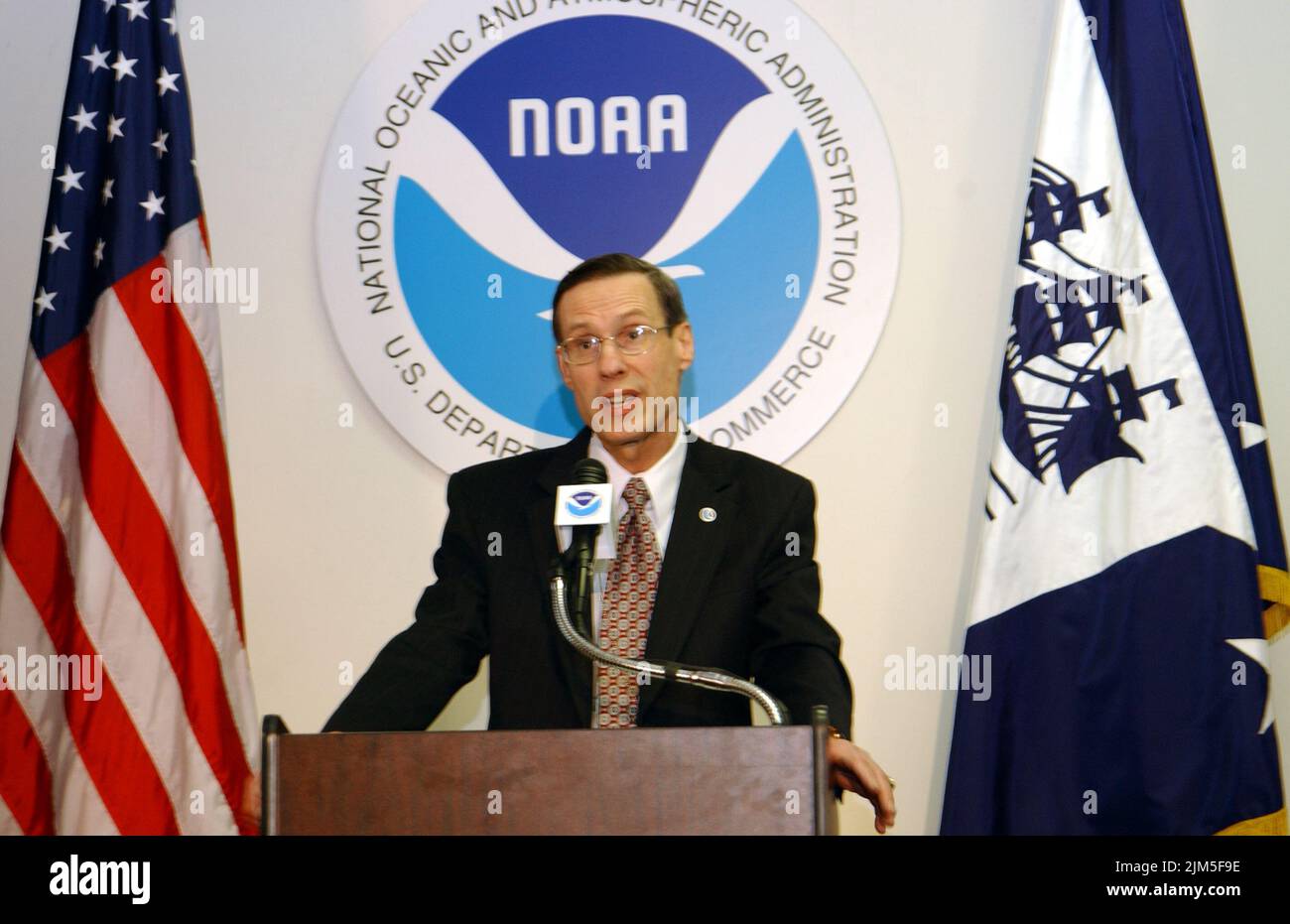 Office of the Secretary - Spring Weather Outlook Press Conference Stock ...