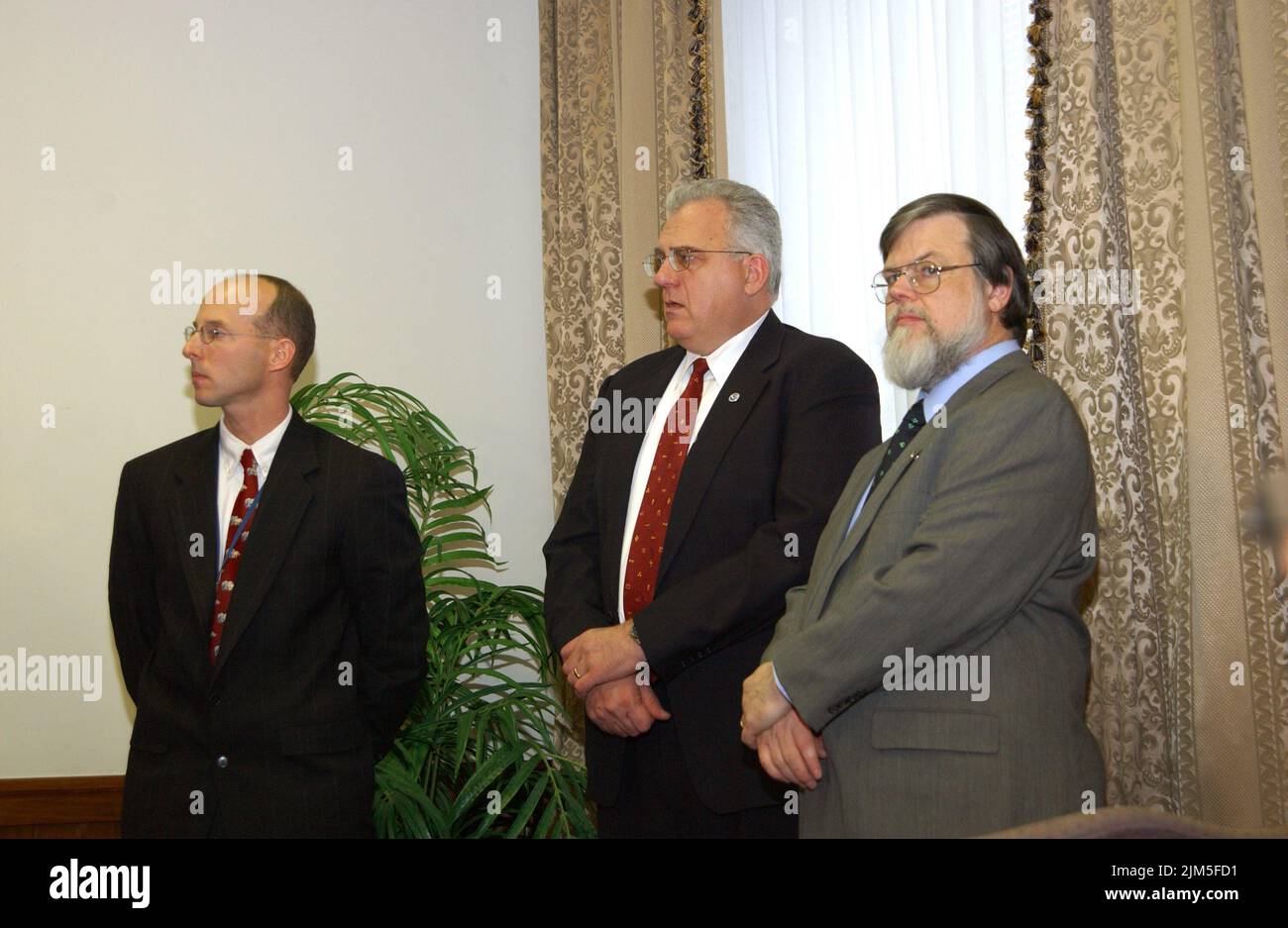 Office of the Secretary - Spring Weather Outlook Press Conference Stock ...