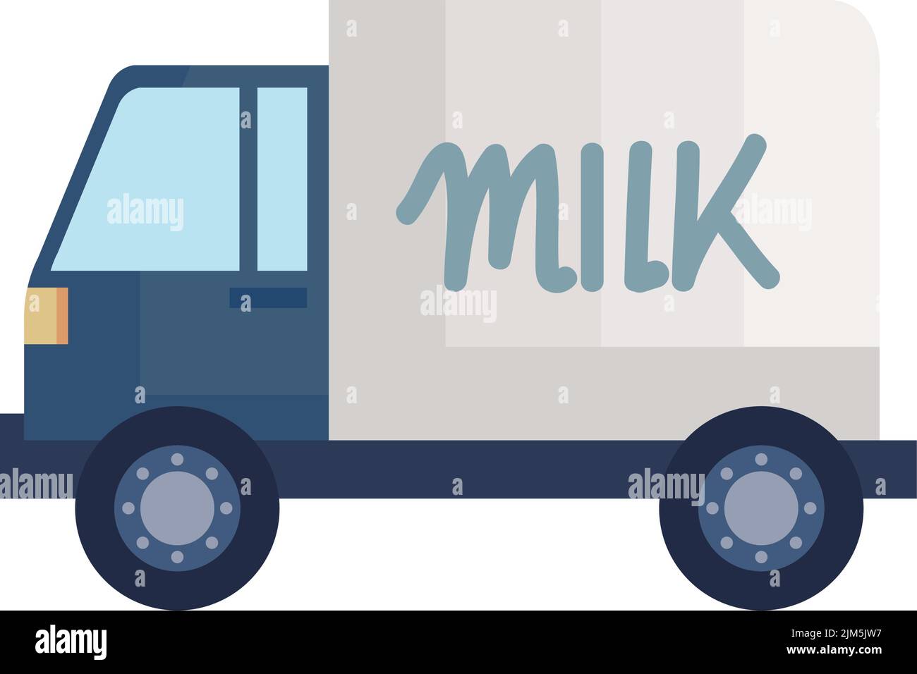 milk transport truck Stock Vector Image & Art - Alamy