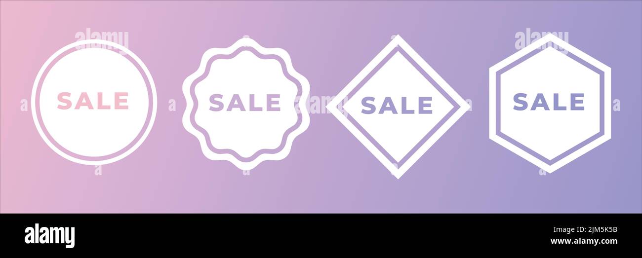 A vector illustration of a shop sale template background Stock Vector ...