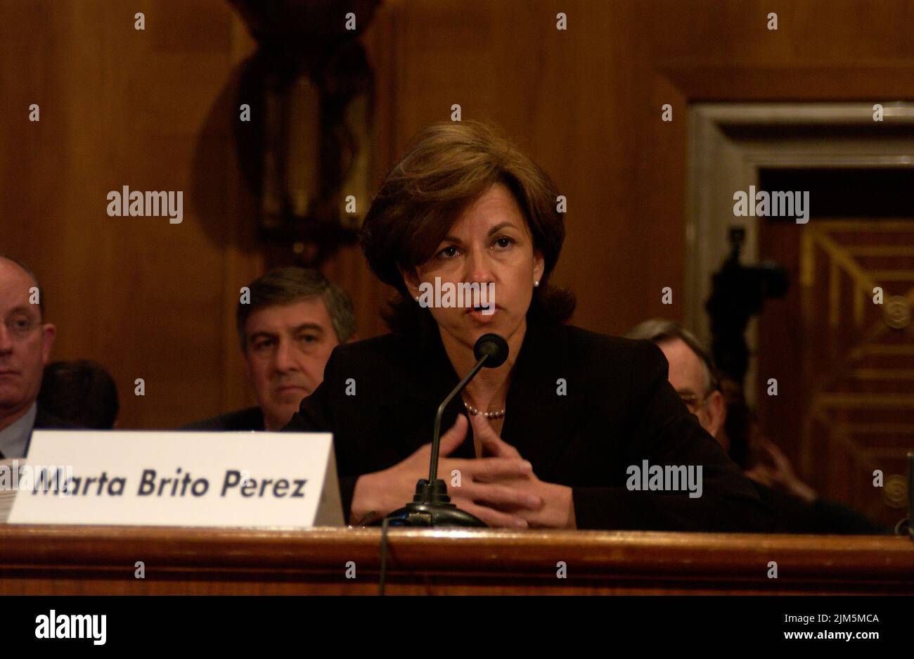 Office of the Secretary - Jeff Nulf Hearing Stock Photo - Alamy