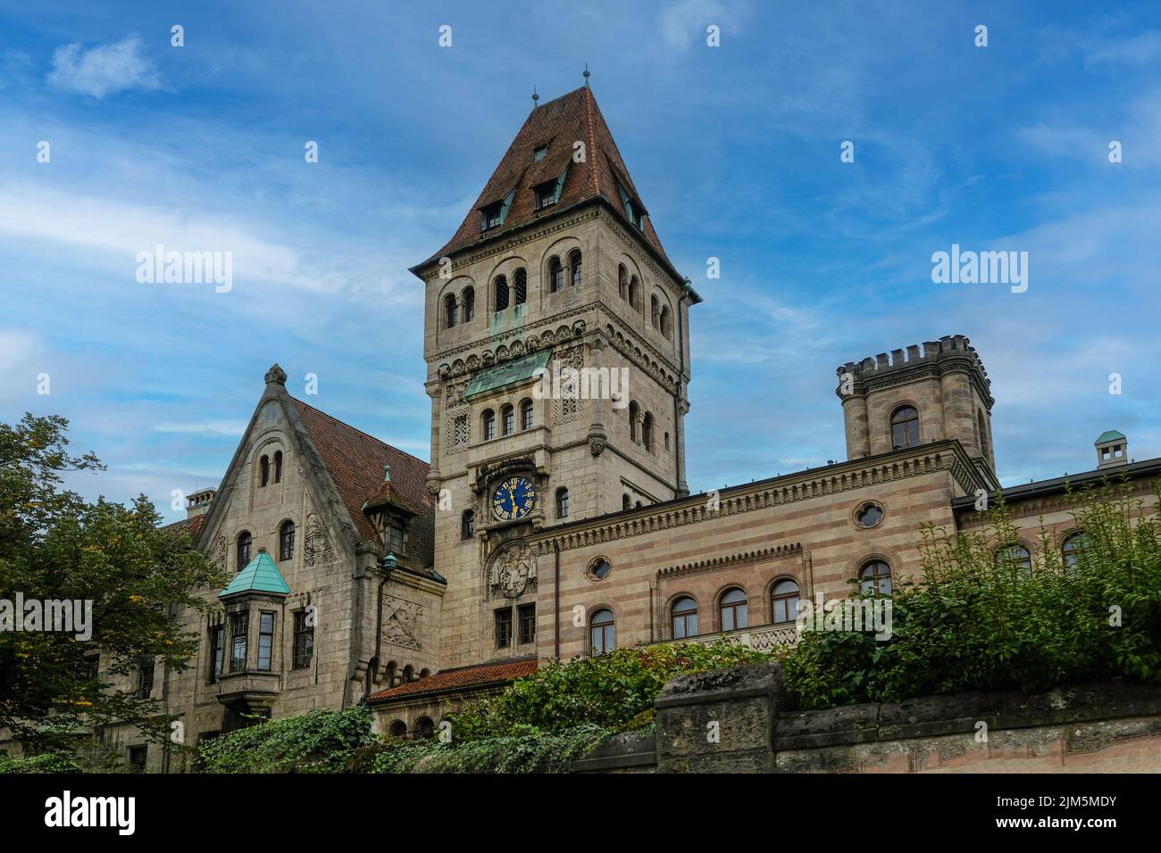 A view of the castle Stein of Faber-Castell stationery company in ...