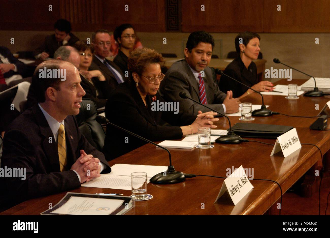 Office of the Secretary - Jeff Nulf Hearing Stock Photo - Alamy