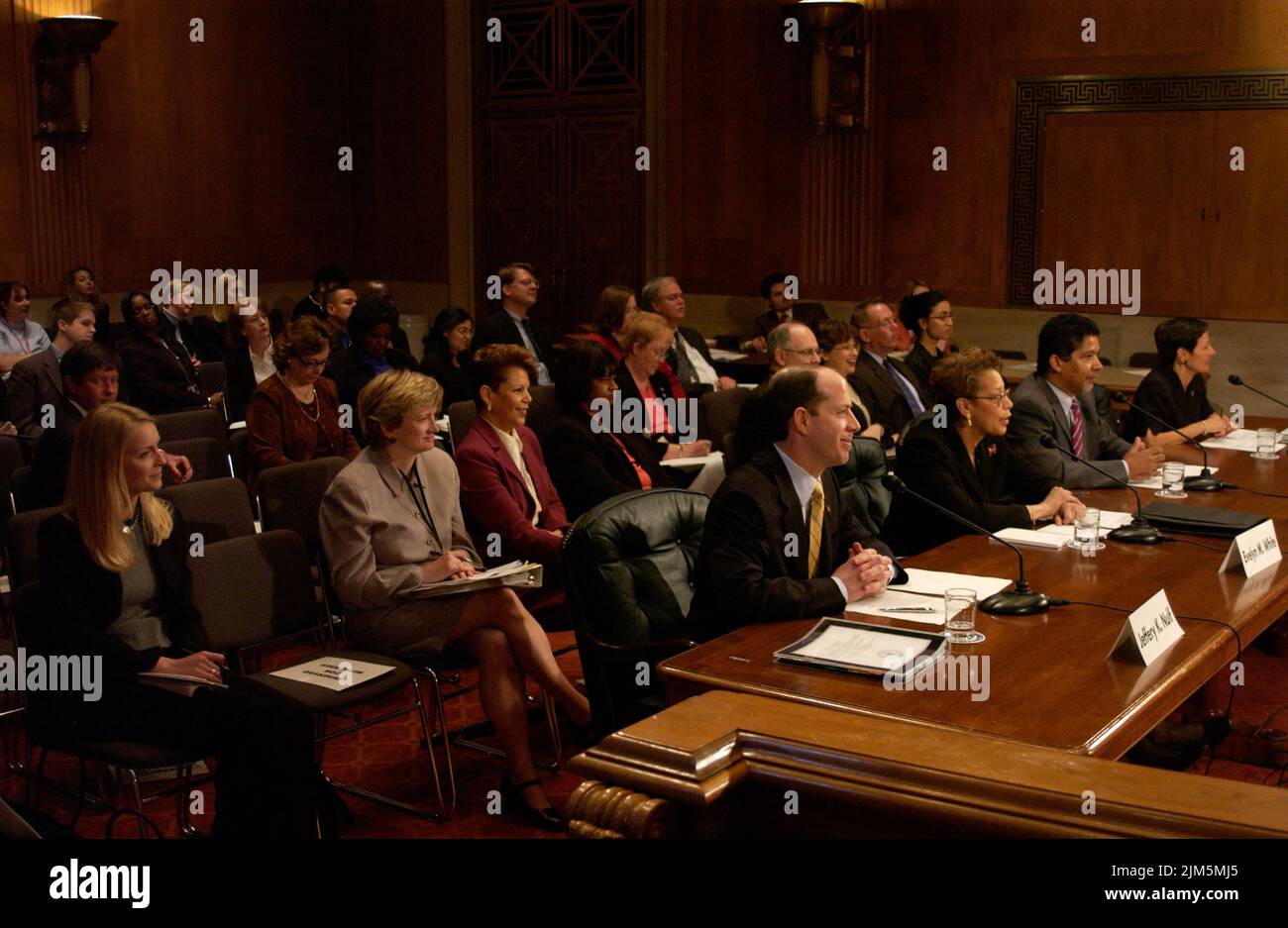 Office of the Secretary - Jeff Nulf Hearing Stock Photo - Alamy