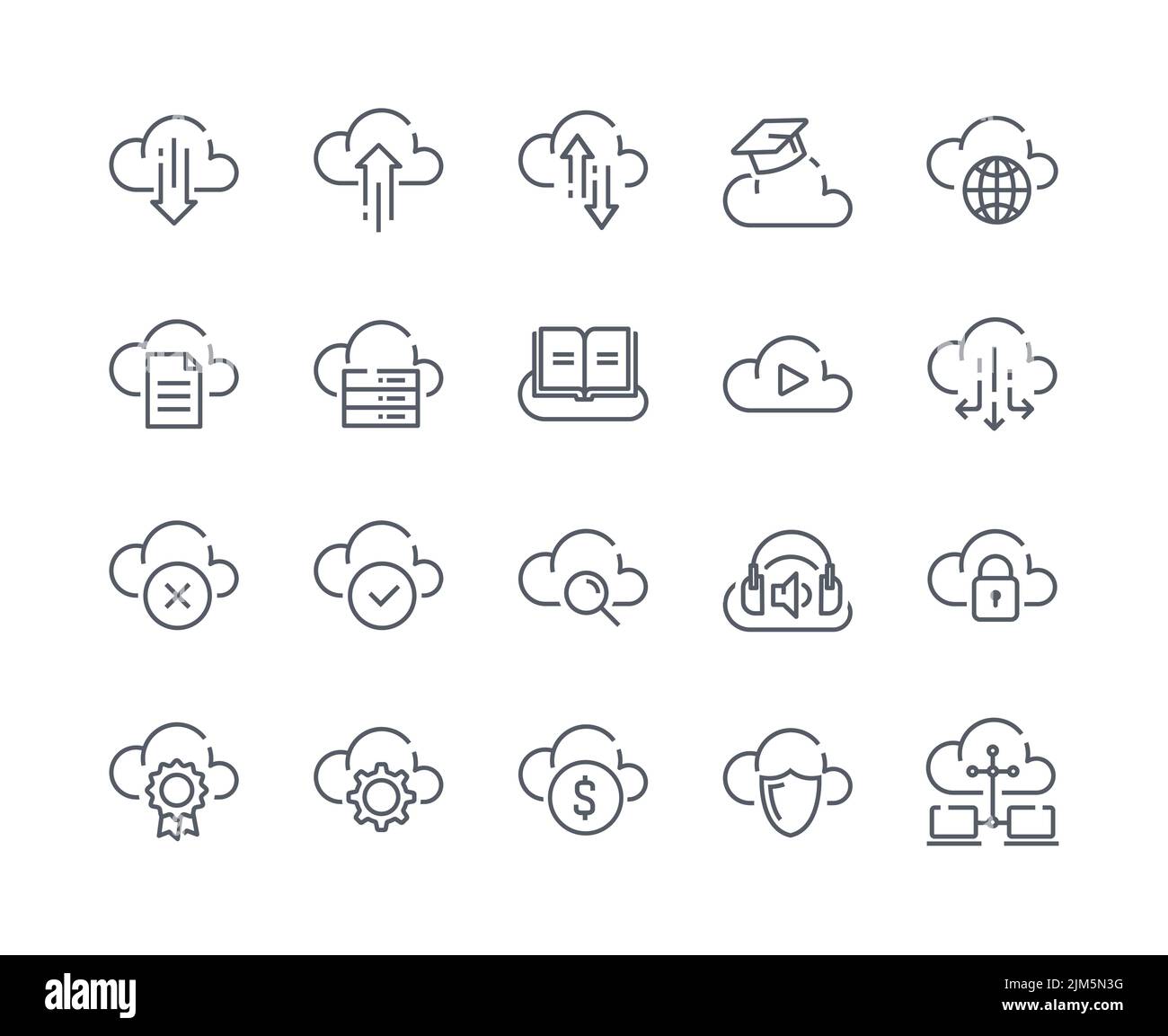 Cloud computing icons set Stock Vector Image & Art - Alamy Cloud computing icons set Stock Vector Image & Art - Alamy