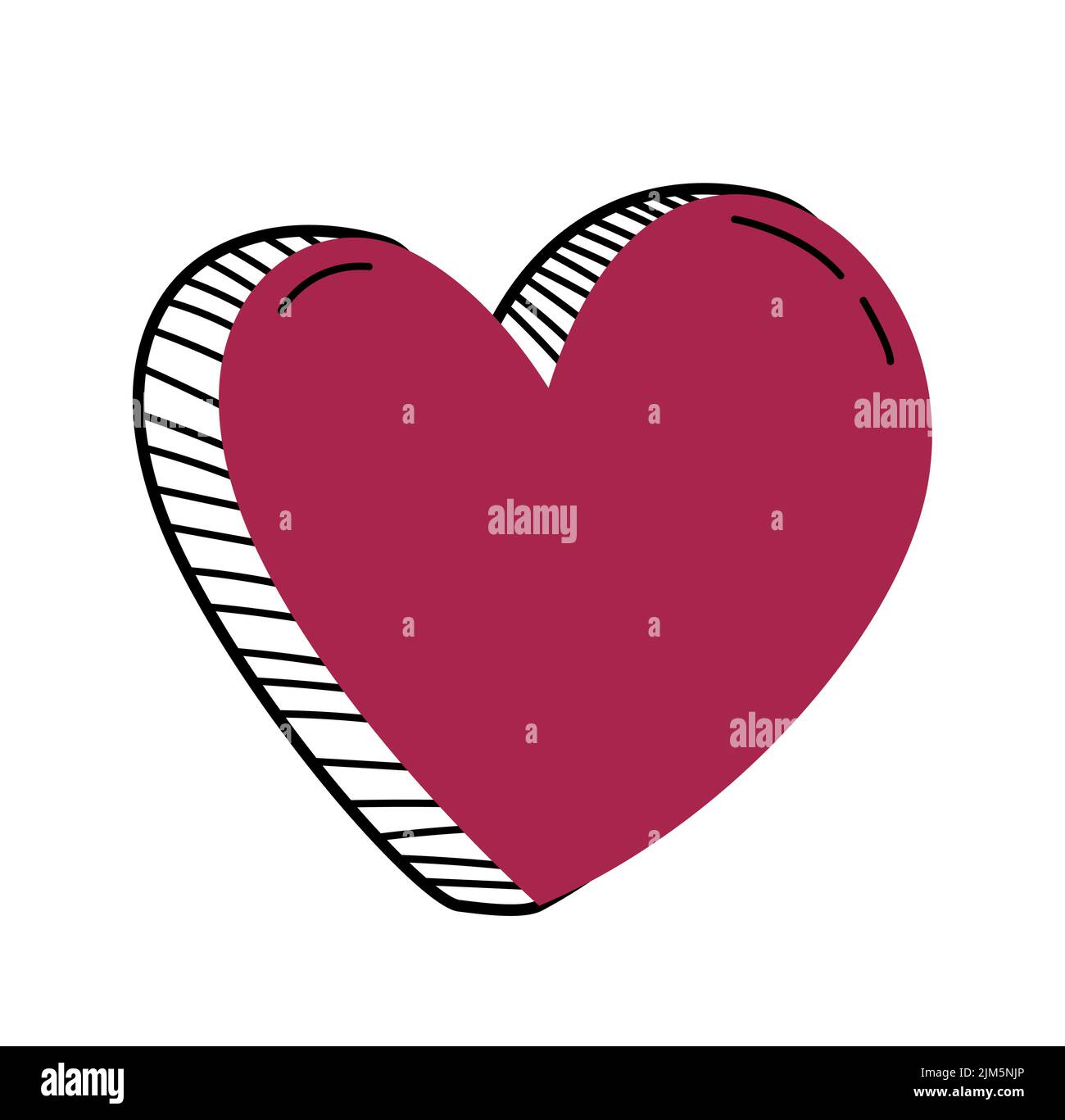 Hand drawn heart Stock Vector Image & Art - Alamy