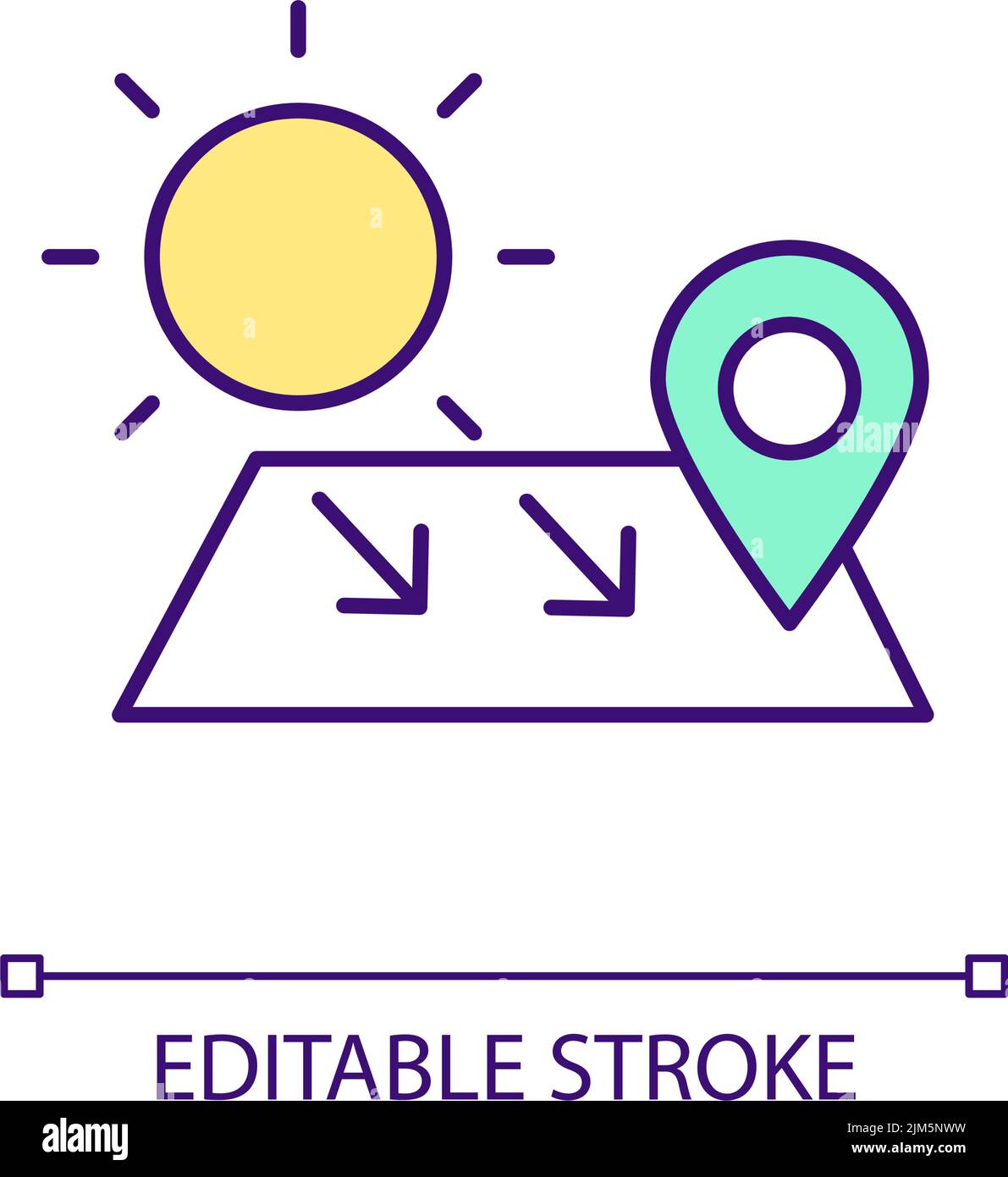 Climate smart agriculture RGB color icon Stock Vector Image & Art - Alamy