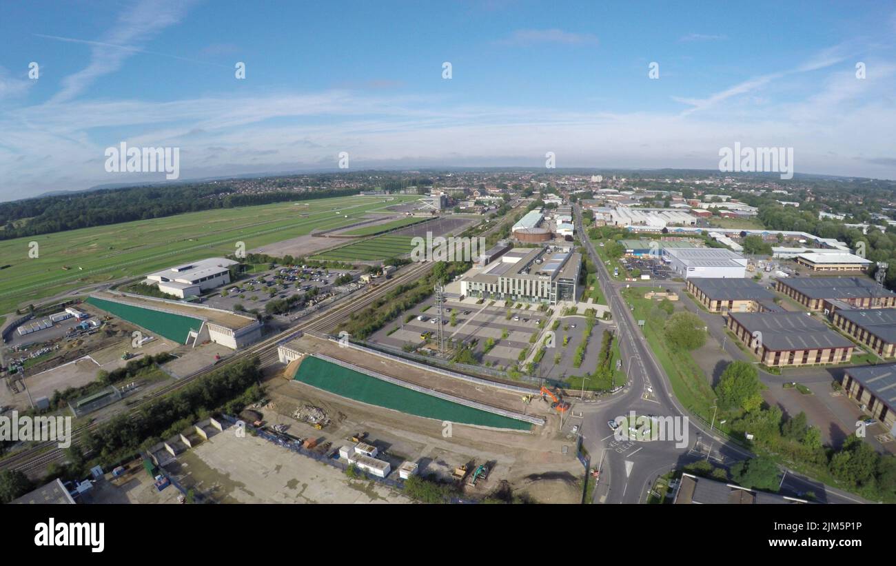 Newbury Racecourse before residential development phase 2 and hambridge ...