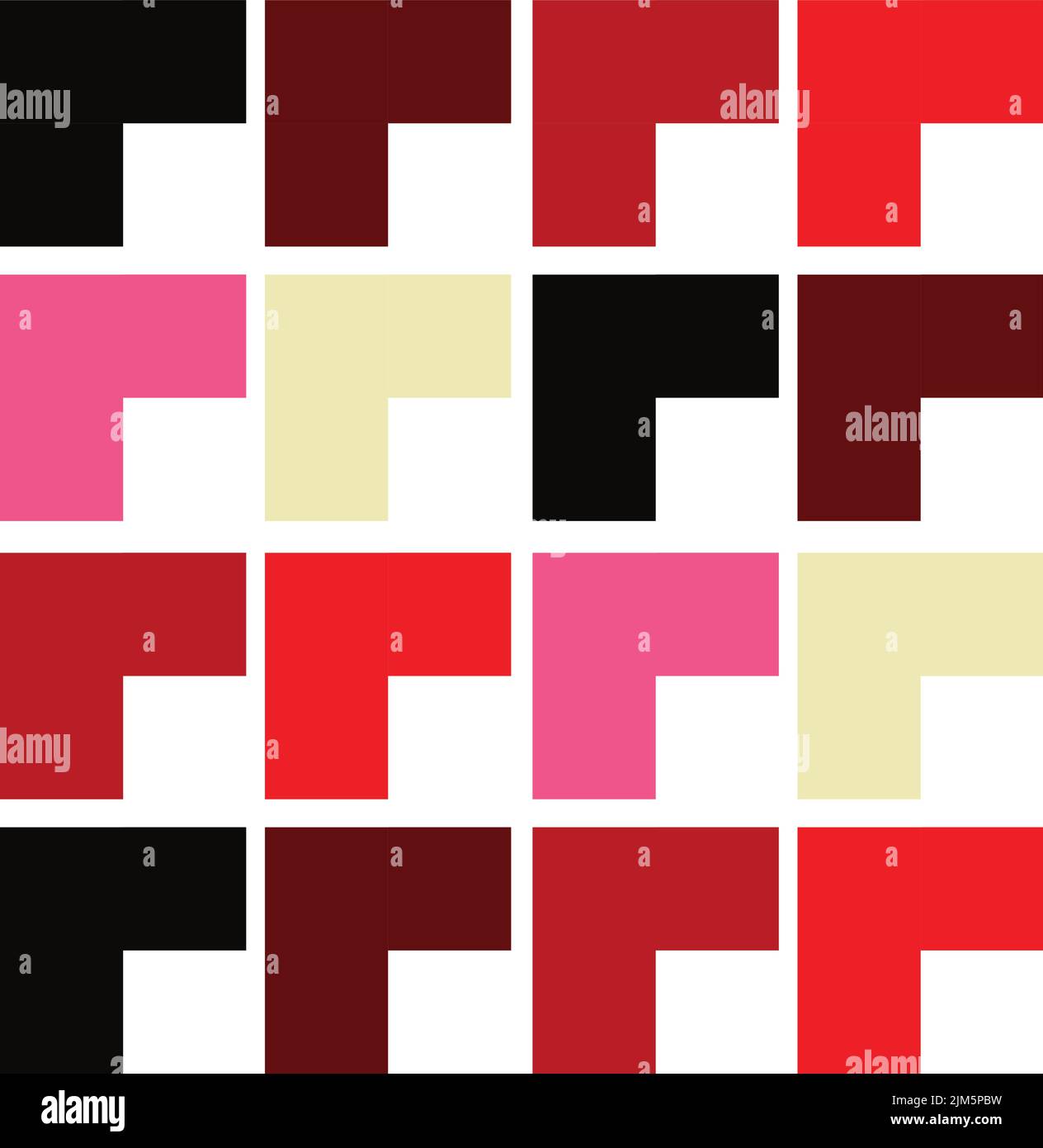 A simple illustration design of a box shape with various kinds of ...