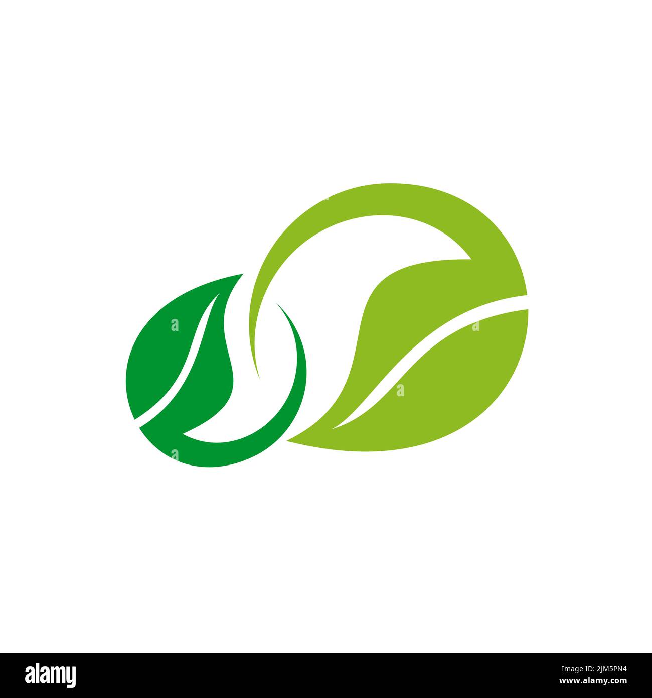 Leaf icon logo design inspiration vector template Stock Vector Image ...