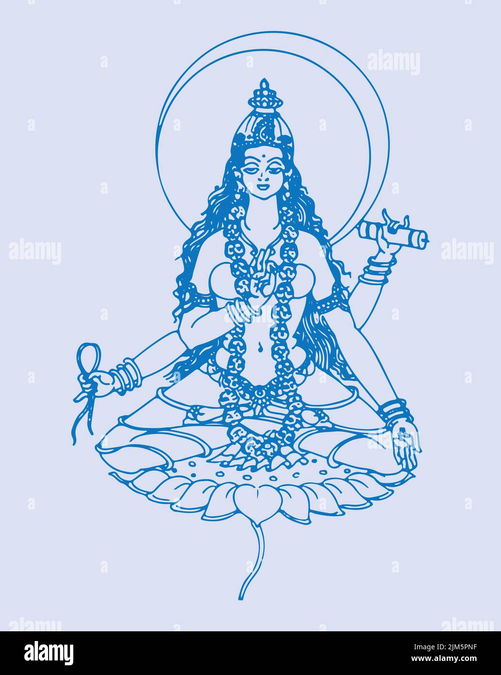 Hindu Goddess Matangi