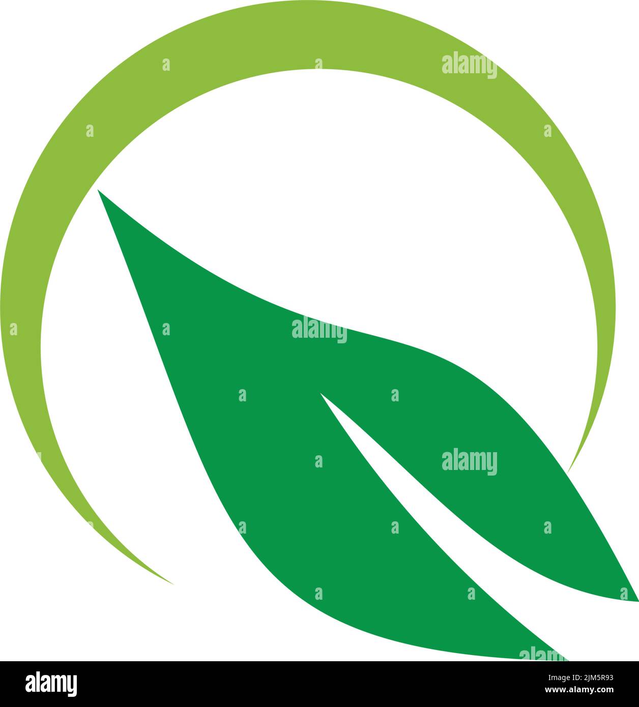 Leaf icon logo design inspiration vector template Stock Vector Image ...