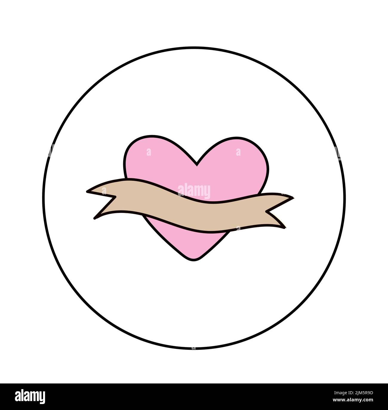 Cute heart icon Stock Vector Image & Art - Alamy