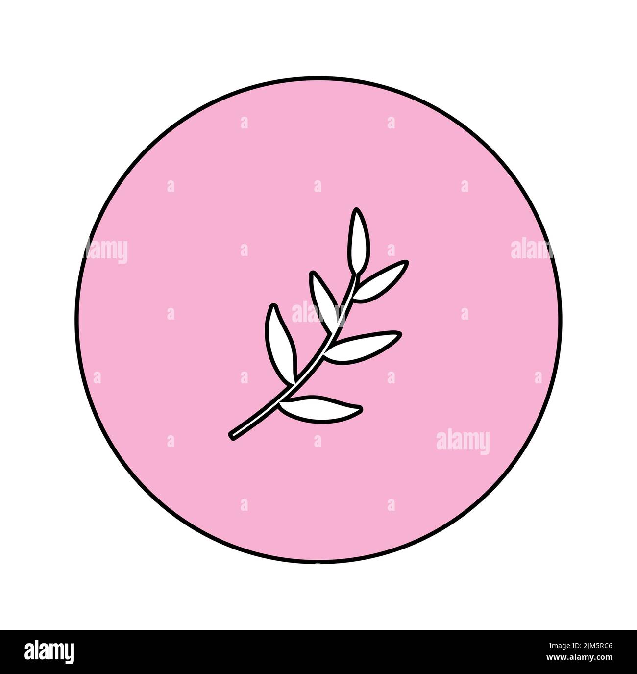Cute branch icon Stock Vector Image & Art - Alamy